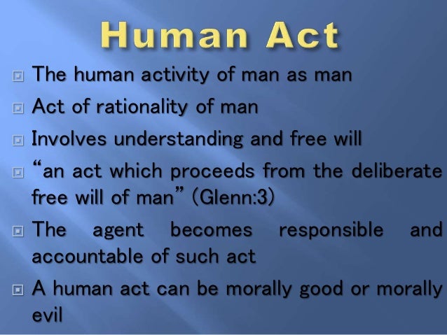 Human Acts