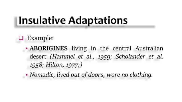 Human Adaptations to Environmental Changes | PPTX