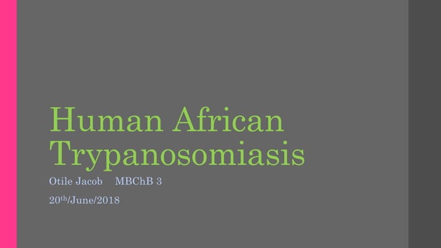 Human african trypanosomiasis | PDF | Infectious Diseases | Diseases and Conditions