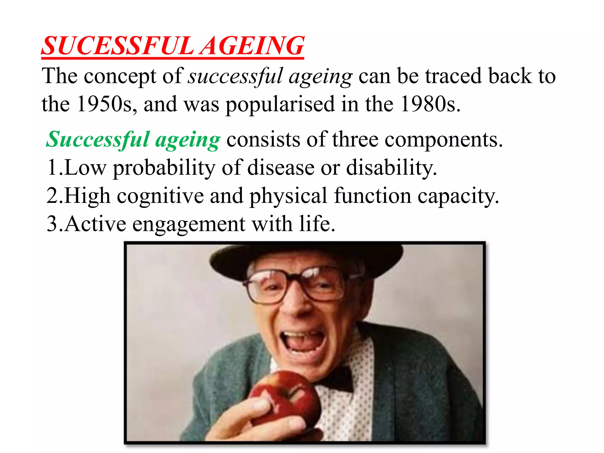 Human ageing process | PPTX