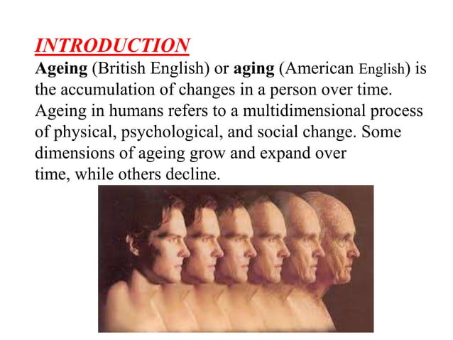 Human ageing process | PPTX | Genetics | Science