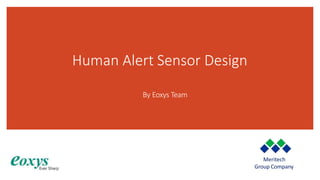 Human Alert Sensor | PPTX