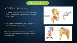 Human anatomy (Classification Of Joints) | PPTX