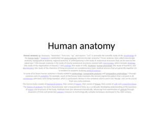 Human anatomy.pptx....................... | PPTX
