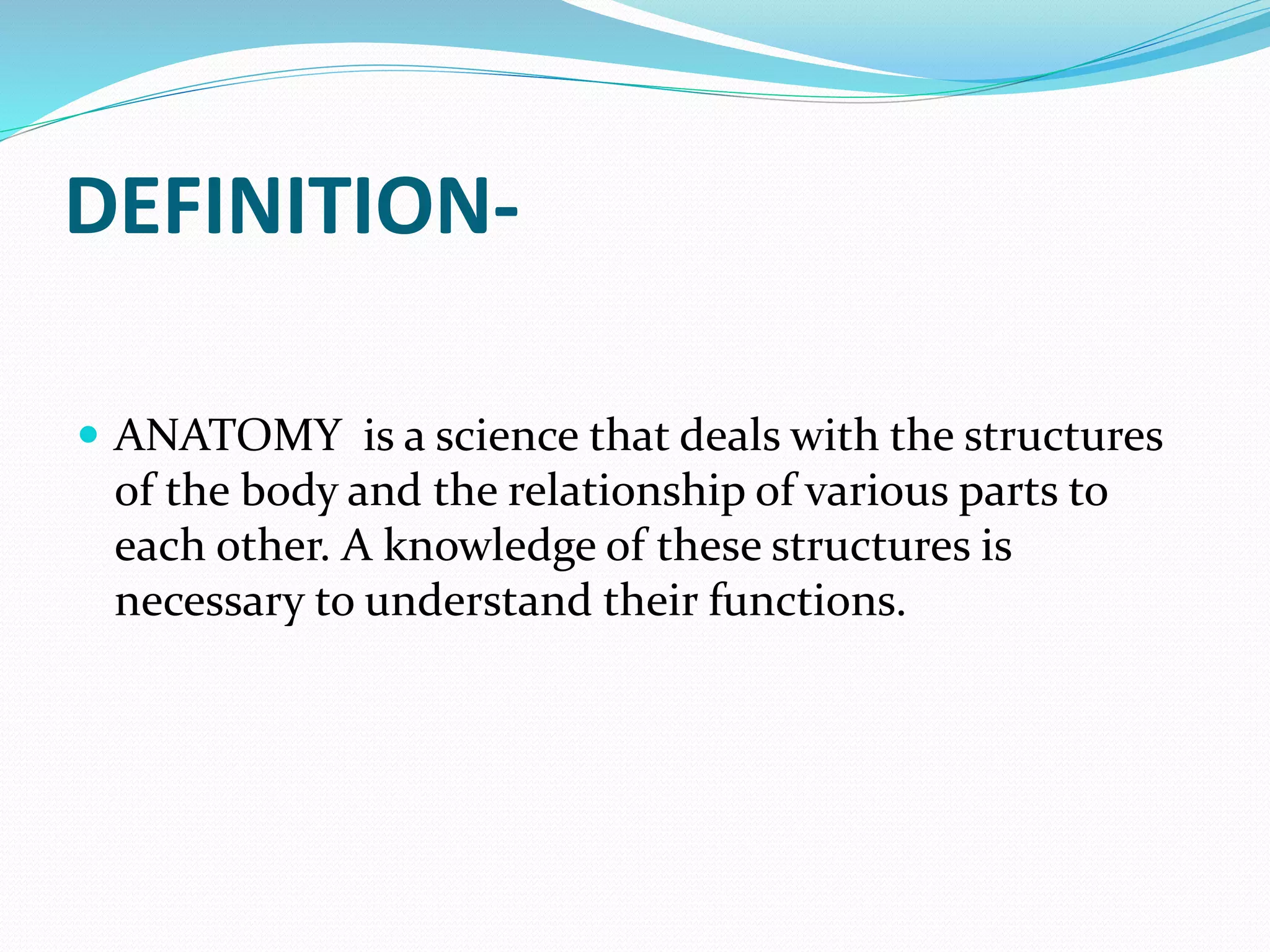 Human anatomy 1 | PPTX