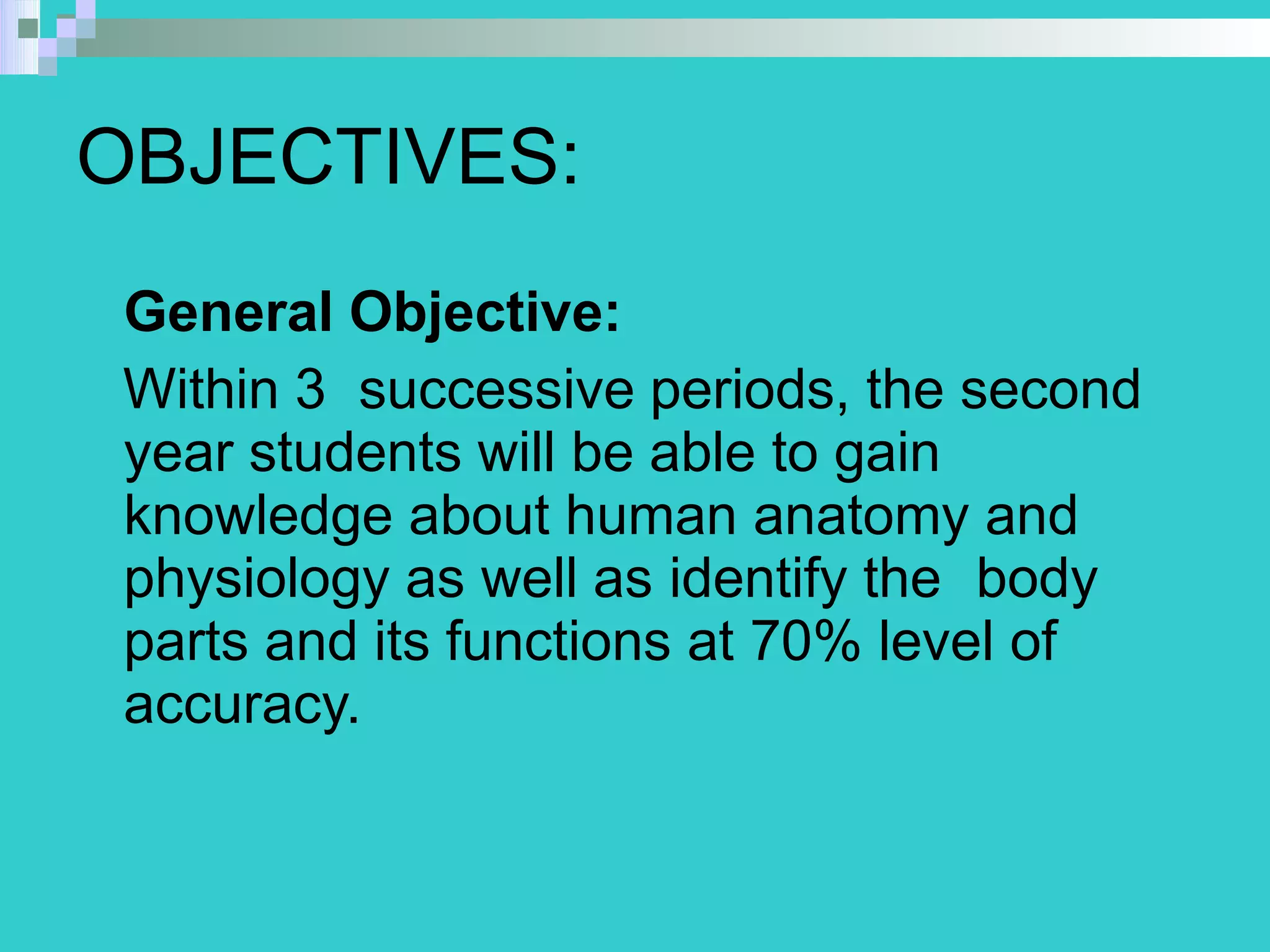 Anatomy And Physiology of Human | PPTX