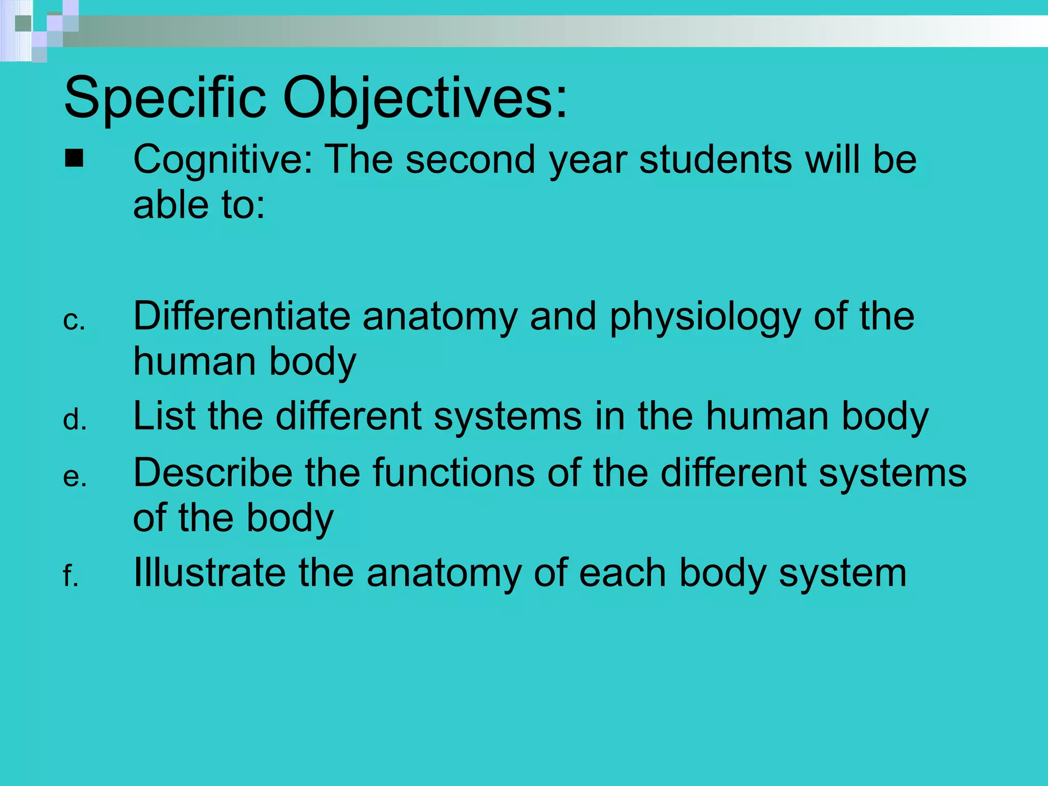 Anatomy And Physiology of Human | PPTX