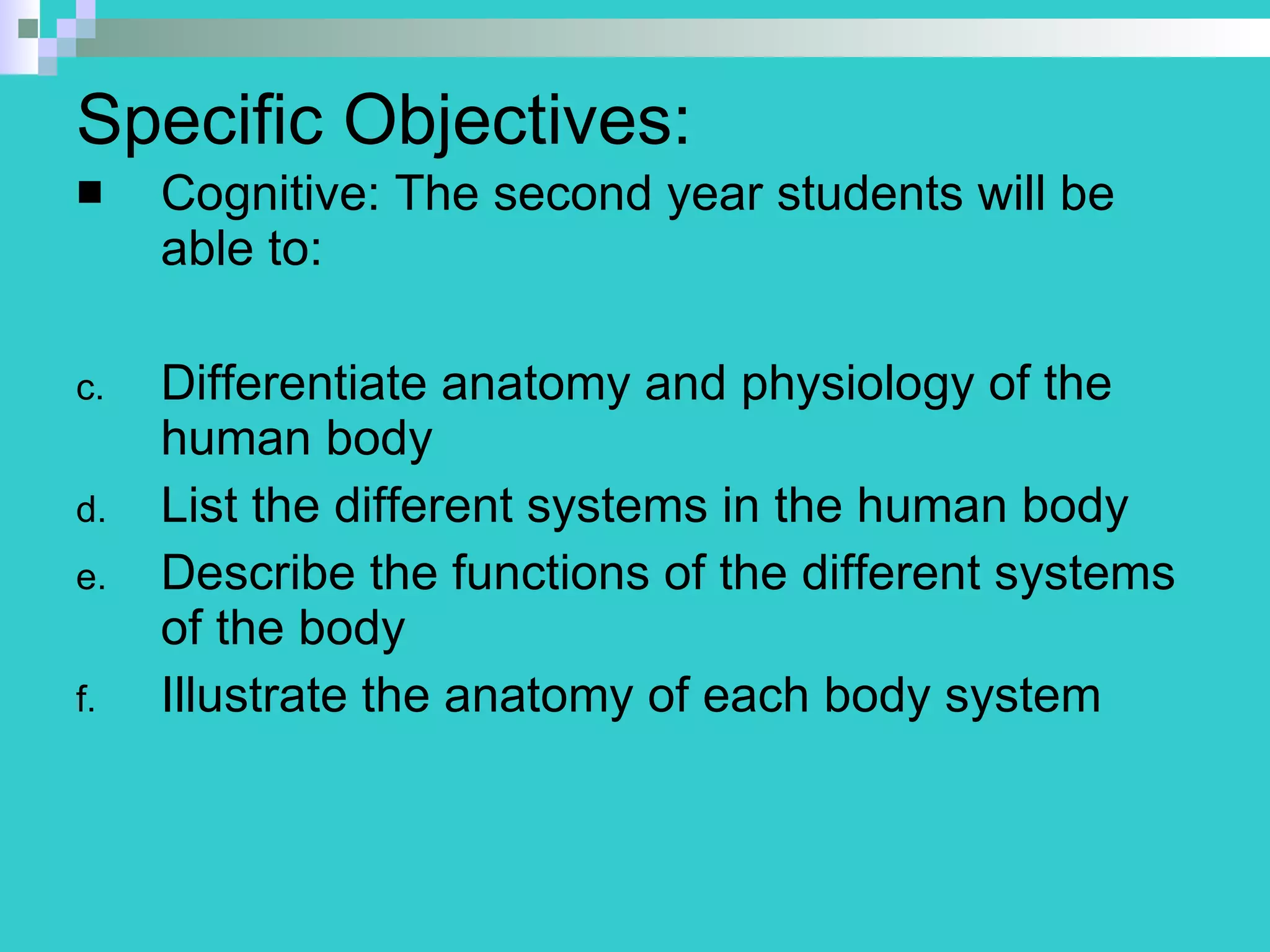 Human anatomy and physiology parts 2 | PDF