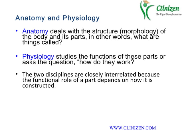 Human anatomy and physiology-Medical Coding training | PPT