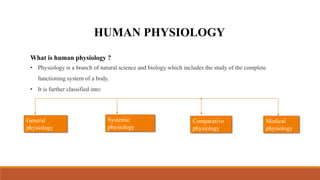 Human anatomy and physiology lesson | POTX