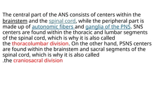 HUMAN ANATOMY Lab.autonomic nervous system | PPTX