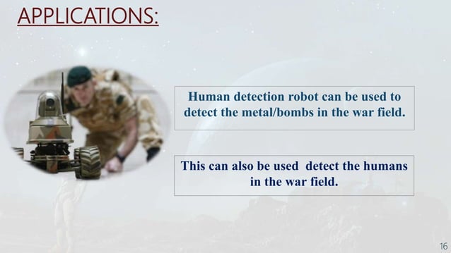 Human and metal detection Robot Using Arduino UNO | PPTX