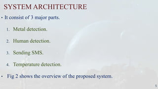 Human and metal detection Robot Using Arduino UNO | PPTX