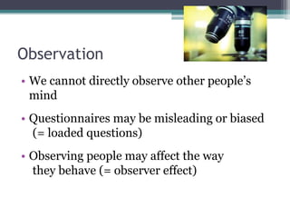 Human and natural science – compare & contrast | PPTX