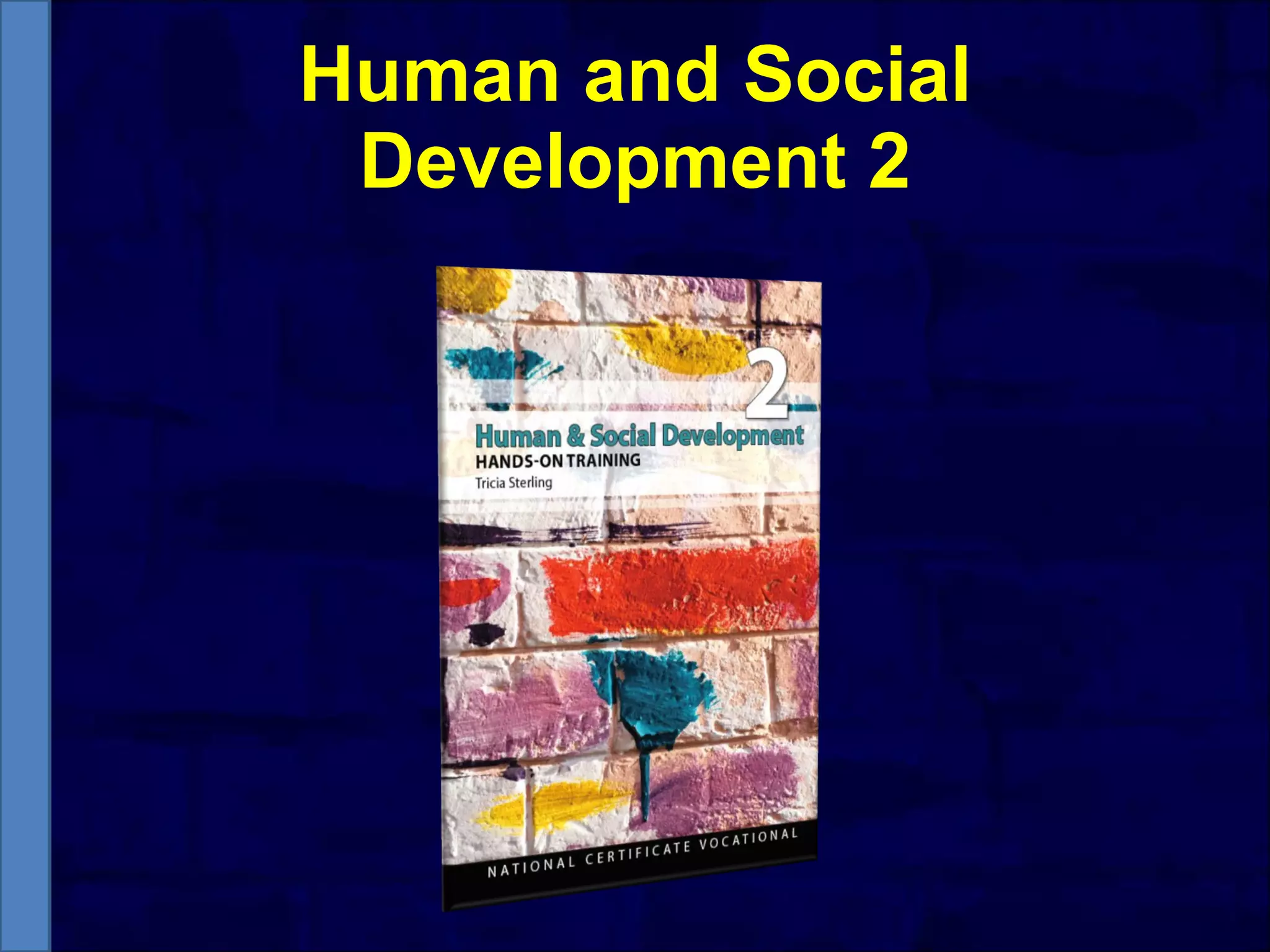 NCV 2 Human & Social Development Hands-On Support Slide Show - Module 1 ...