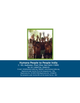 Humana people to people india Report | PDF