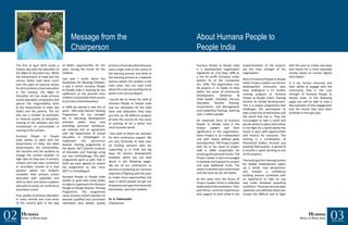 Humana people to people india Report | PDF
