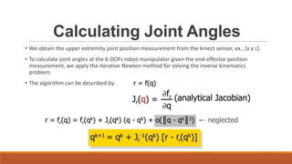 Human arm tracking | PPTX