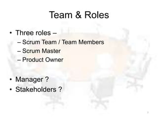 Human aspect in scrum | PPT