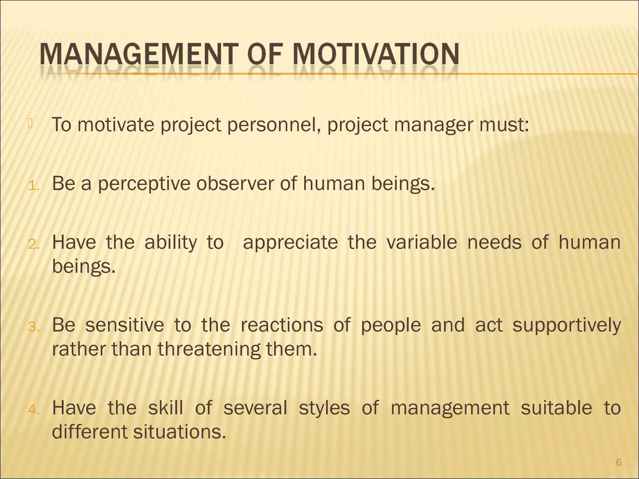 Human aspects of int. project mgmt | PPT
