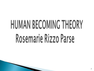 HUman Becoming Theory ppt.pptx