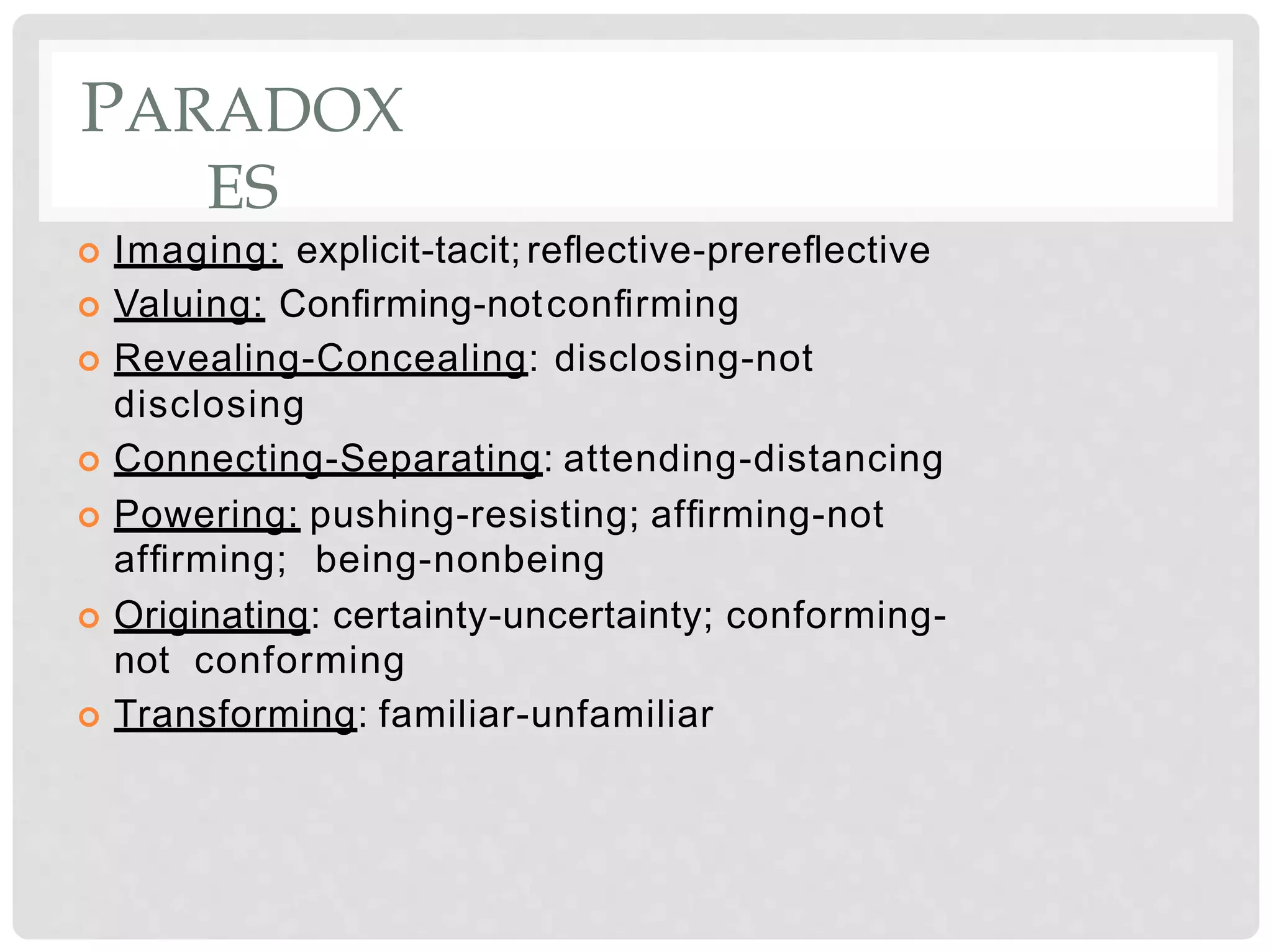 Human becomming theory | PPTX