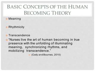 Human becomming theory | PPTX