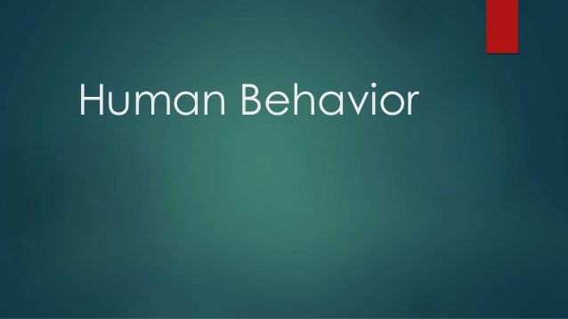 Human Behavior