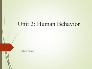 Human behavior | PPT
