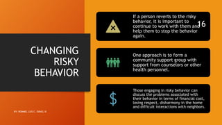 HUMAN BEHAVIOR-ASSESSMENT OF COMMUNITY PERCEPTION ON HEALTH AND HEALTH ...