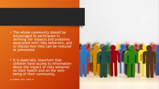 HUMAN BEHAVIOR-ASSESSMENT OF COMMUNITY PERCEPTION ON HEALTH AND HEALTH ...
