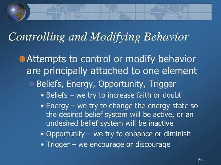 Human Behavior Model; General Theory of Human Behavior