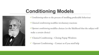 Human behavior theories For website design | PPTX