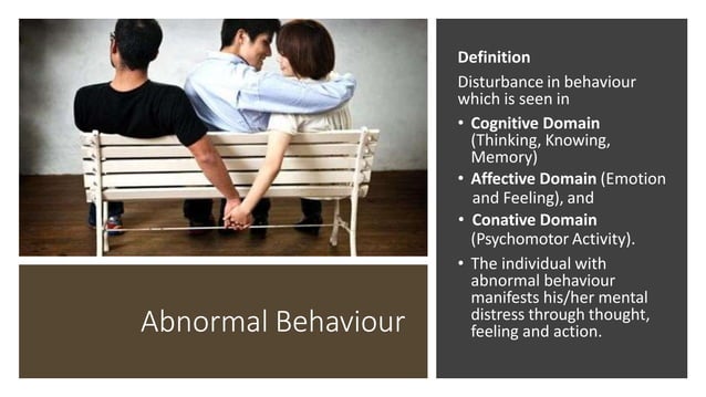 human behaviour- normal and abnormal.pptx | Mental Health | Diseases ...