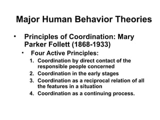 Human behaviour theories[1] | PPT