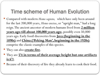Human biological and cultural evolution 2.pptx | Free Download