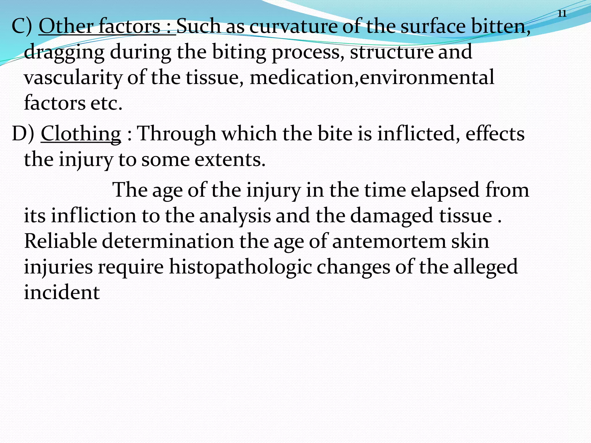 Human bite marks | PPTX