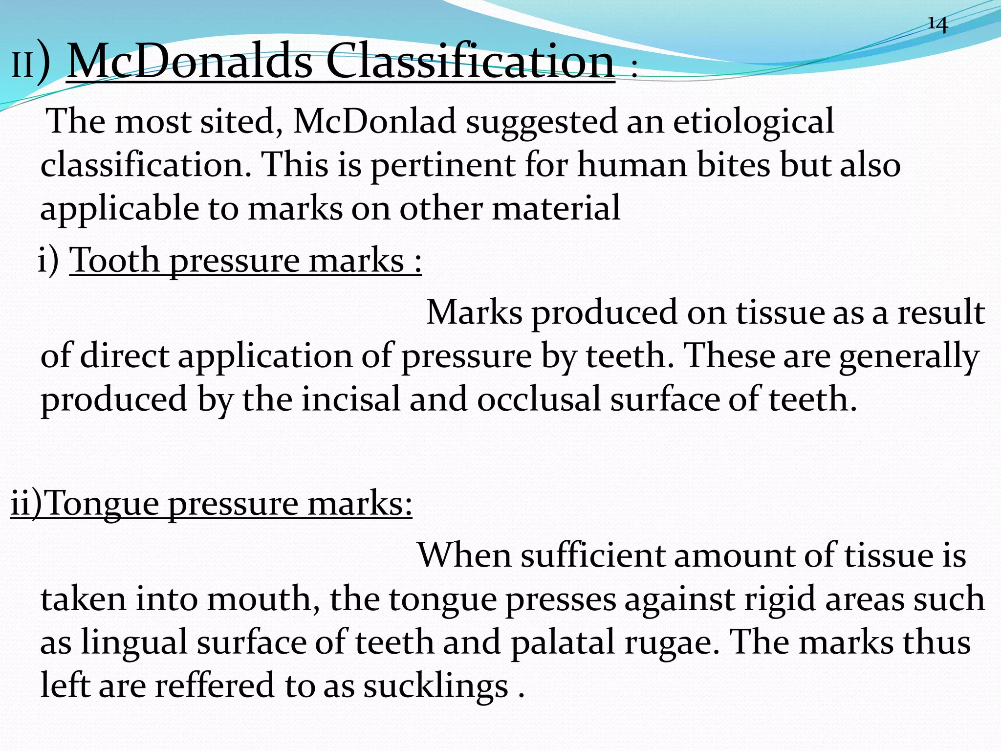 Human bite marks | PPTX