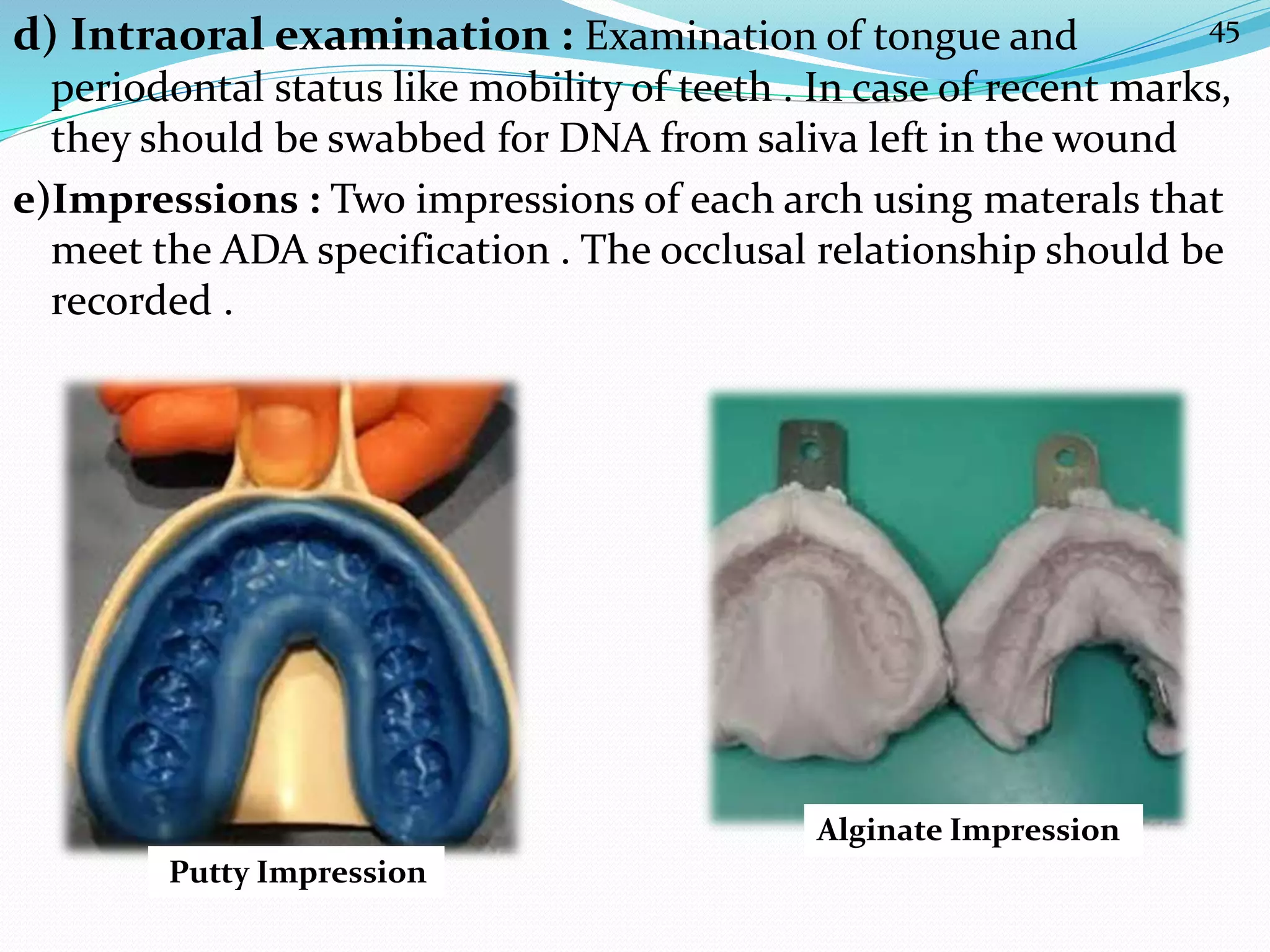 Human bite marks | PPTX | Oral care | Personal Care