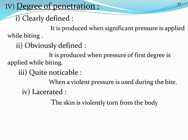 Human bite marks | PPTX | Oral care | Personal Care