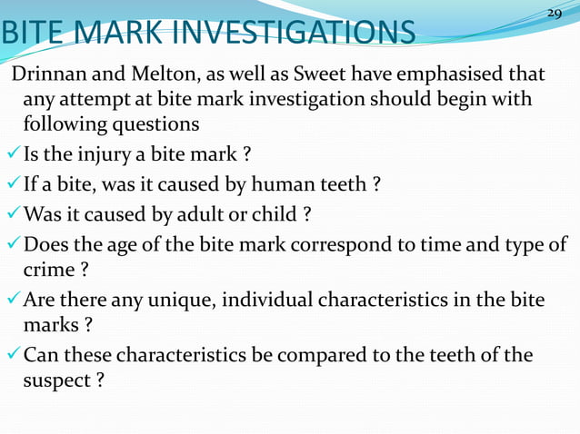 Human bite marks | PPTX | Oral care | Personal Care