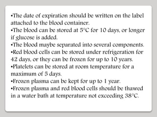 Lesson 3.2 Human blood | PPTX