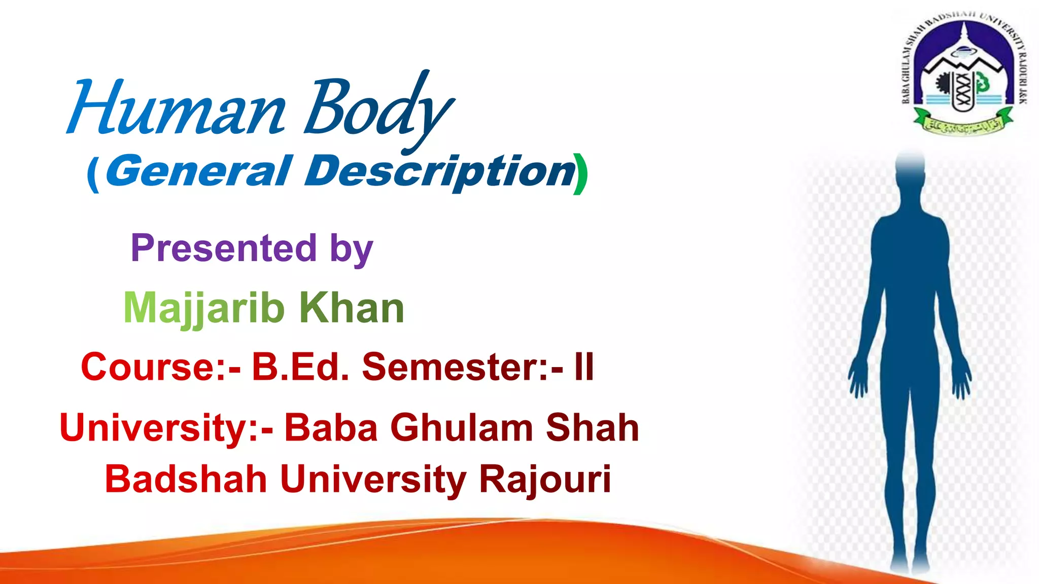 Human body (General Description) | PPT