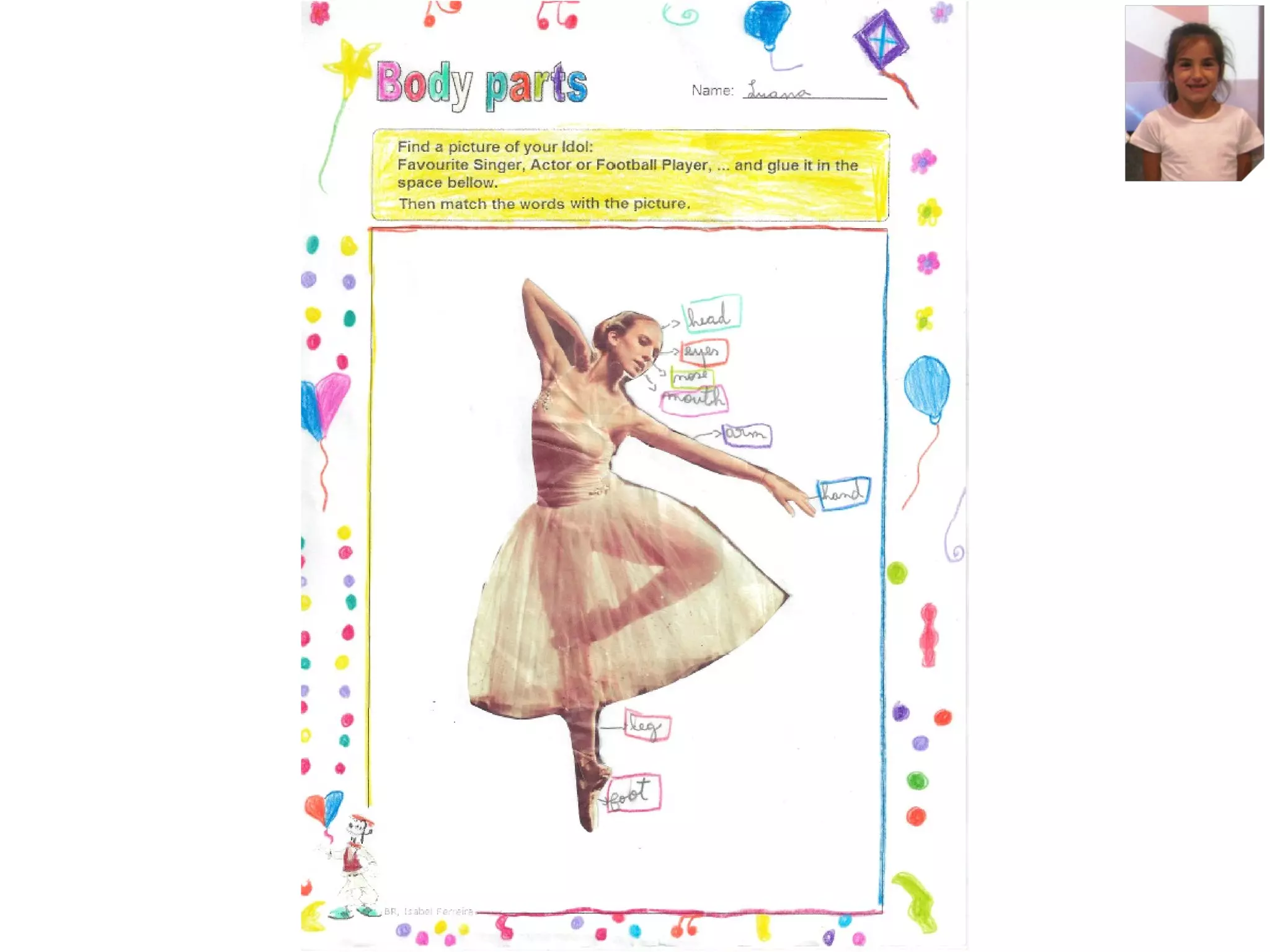 Human Body - Arts & Crafts | PPT