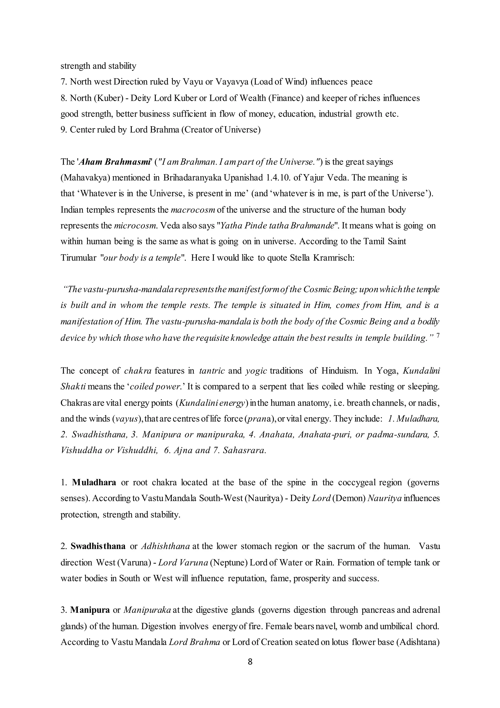 Human body and hindu temple 11 | DOCX