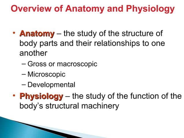 Human body intro+cavities(1) | PPT