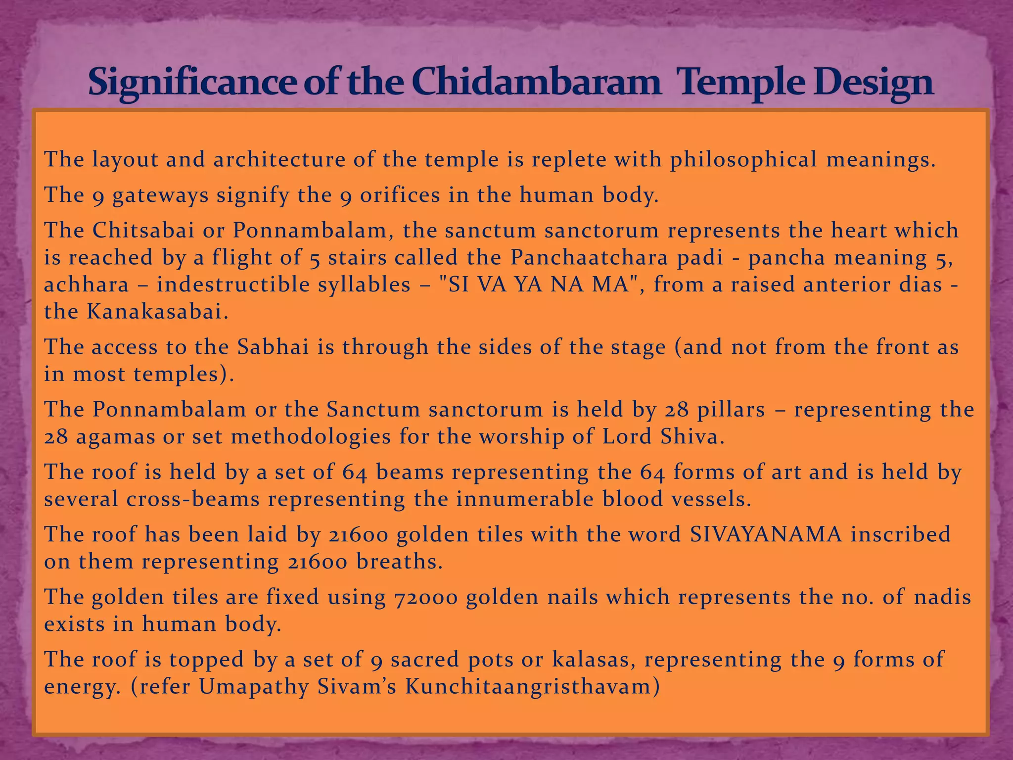 Human body is a holy temple | PPSX