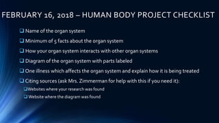 Human body quest | PPT