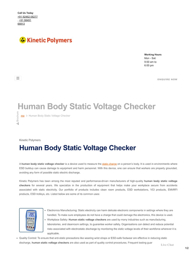 Human Body Static Voltage Checker.pdf