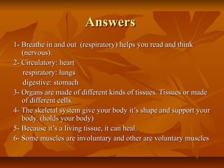 Human Body System | PPT